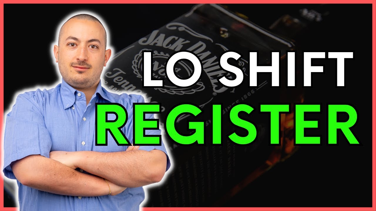 La Base Dello SHIFT REGISTER Spiegato Con Una Bottiglia ...