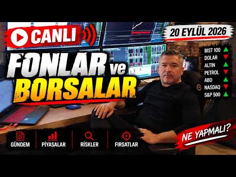 FONLAR VE BORSALAR PİYASA GÜNDEMİ #fon #borsa  #tera  #pusula  #bist100