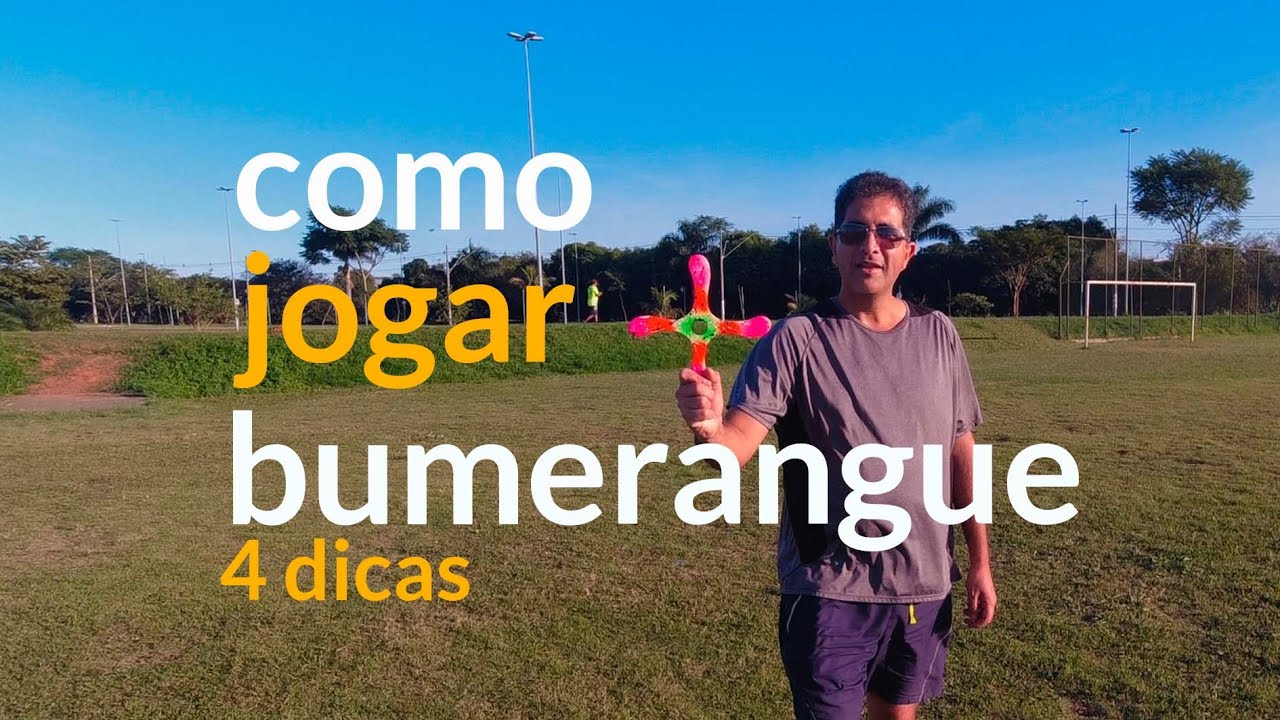 Como jogar bumerangue (4 dicas que vc precisa saber) - YouTube