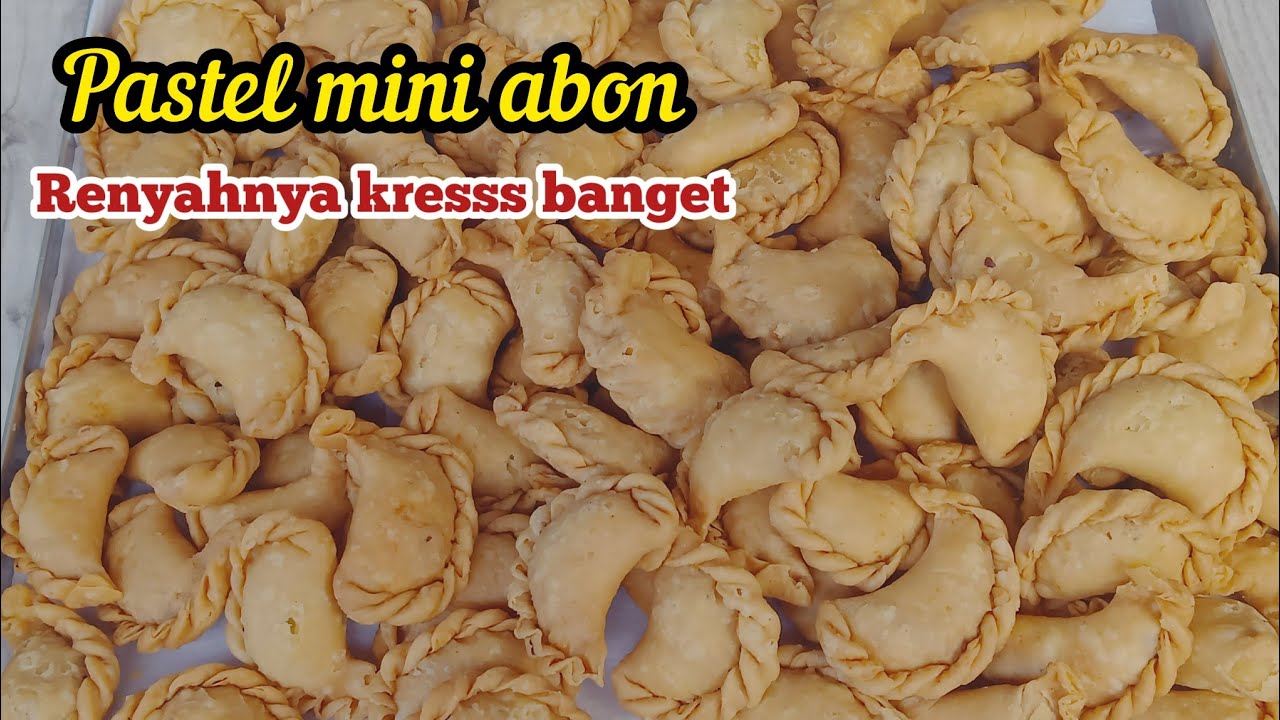 pastel mini | renyahnya gak diragukan lagi | persiapan lebaran | - YouTube