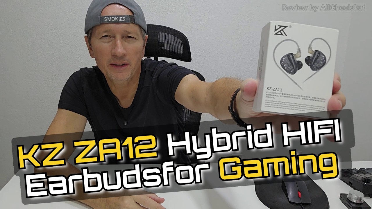 KZ ZA12 In Ear Monitor Review — Hybrid Driver IEM for Gaming and Music ...