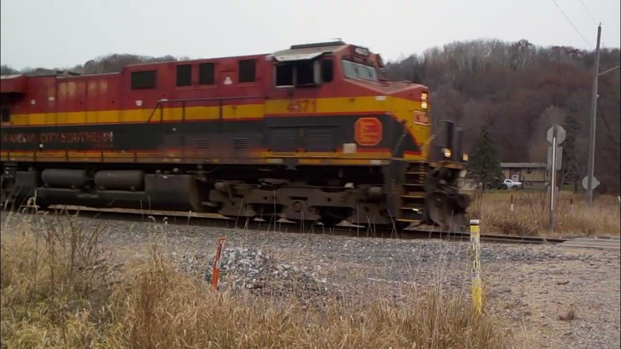 KCSM 4571 w/CPKC 248 key train manifest 11/20/23 - YouTube