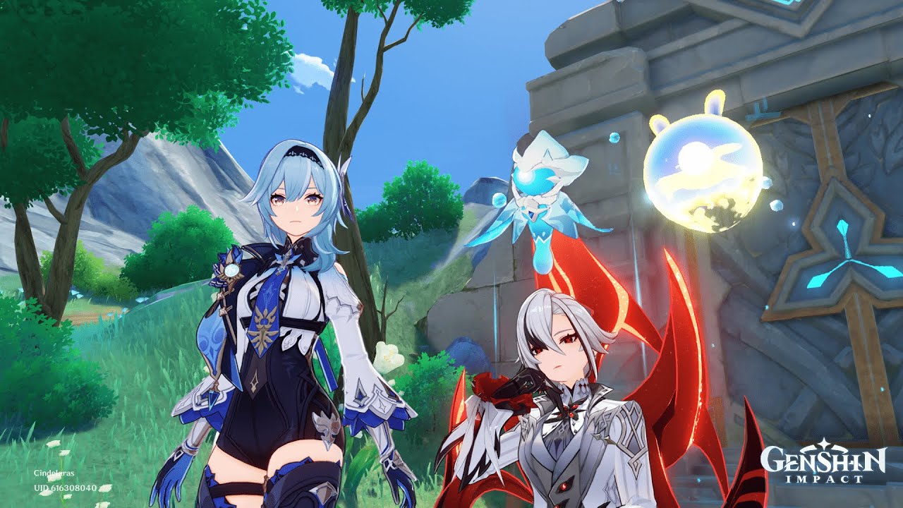 Eula and Arlecchino join on random coop | Domain of blessing : Variation IV - YouTube