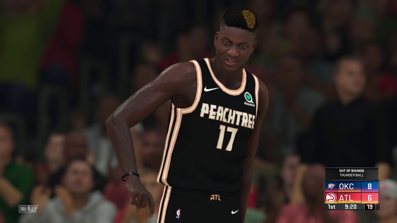 NBA 2K20 - (New City Uniforms) Oklahoma City Thunder vs Atlanta Hawks ...