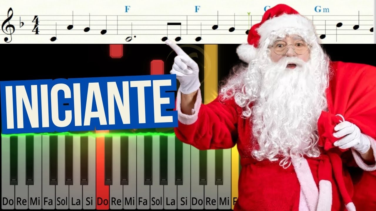 Jingle Bells - Teclado e Piano Tutorial - Arranjo Simplificado ...