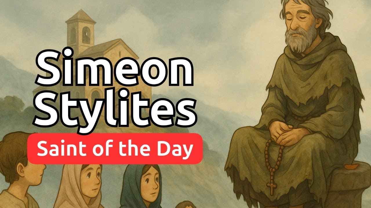 DISCOVER THE EXTRAORDINARY LIFE OF SAINT SIMEON STYLITES - YouTube