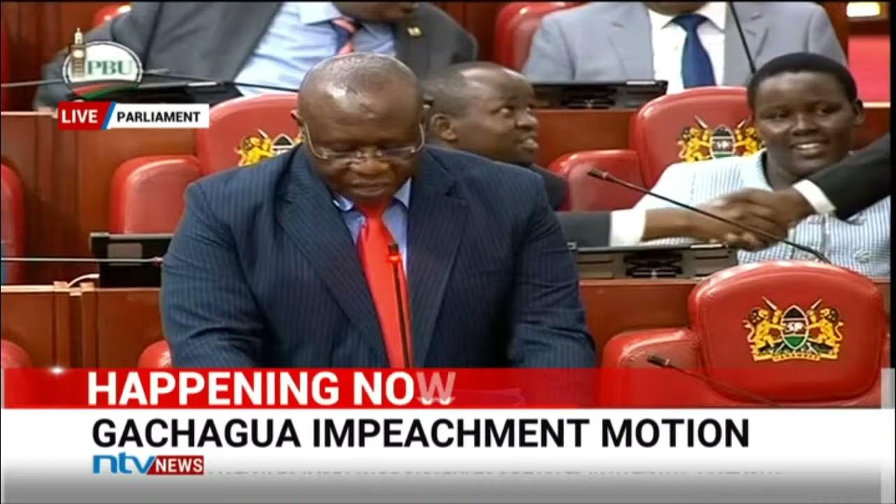 DP Gachagua impeachment motion tabled | FULL VIDEO - YouTube