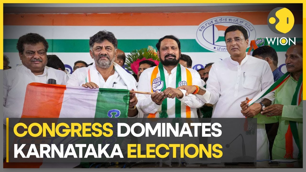 Karnataka Election Results: Congress takes lead over BJP in Karnataka ...
