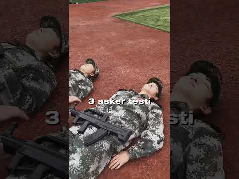 Çin Ordusu Asker Testi 🫣😱