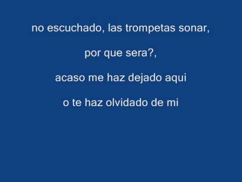 el rapto letra - YouTube