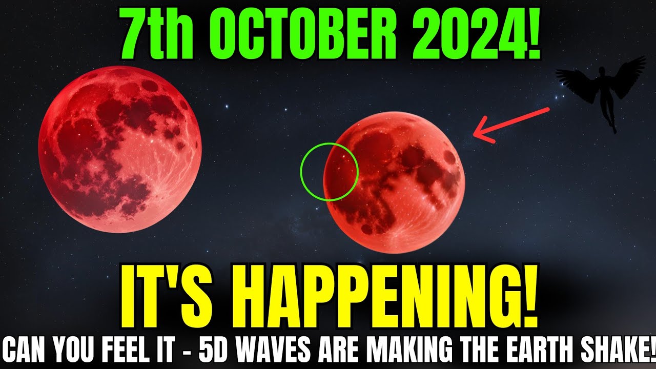 It's Coming! October 7th 2024! The 5D Waves of the Two Moons Are ...