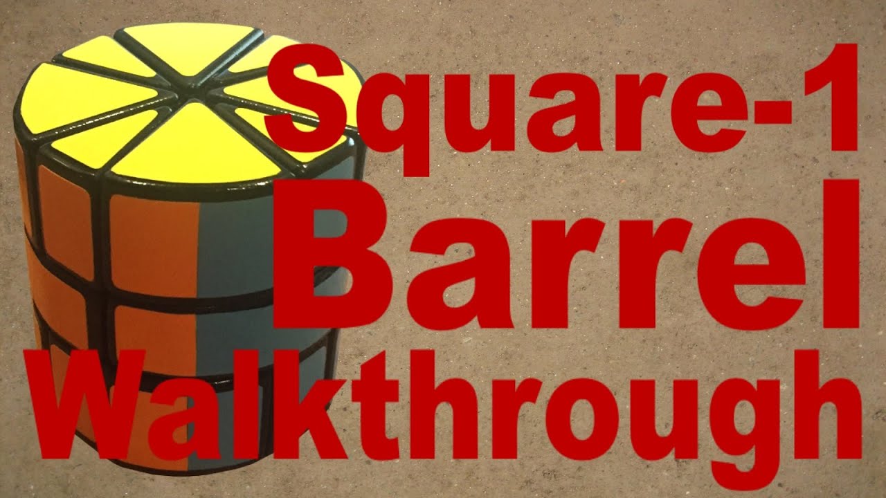 How I Solve my Square-1 Barrel Mod - YouTube