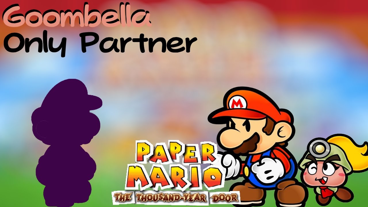 Paper Mario: TTYD - Doopliss & Goombella (Goombella Only Partner) - YouTube