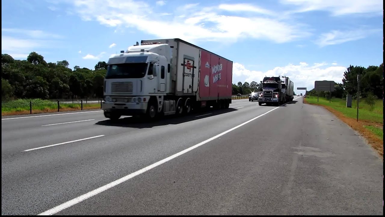 Road Train being towed by a Huge Tow Truck - YouTube