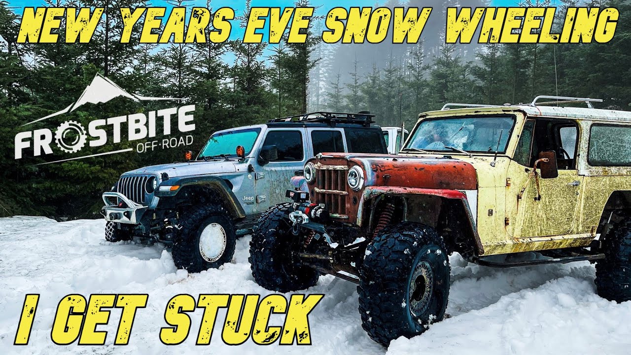 New Years Snow Wheeling #jeep #pnw #snowwheeling - YouTube