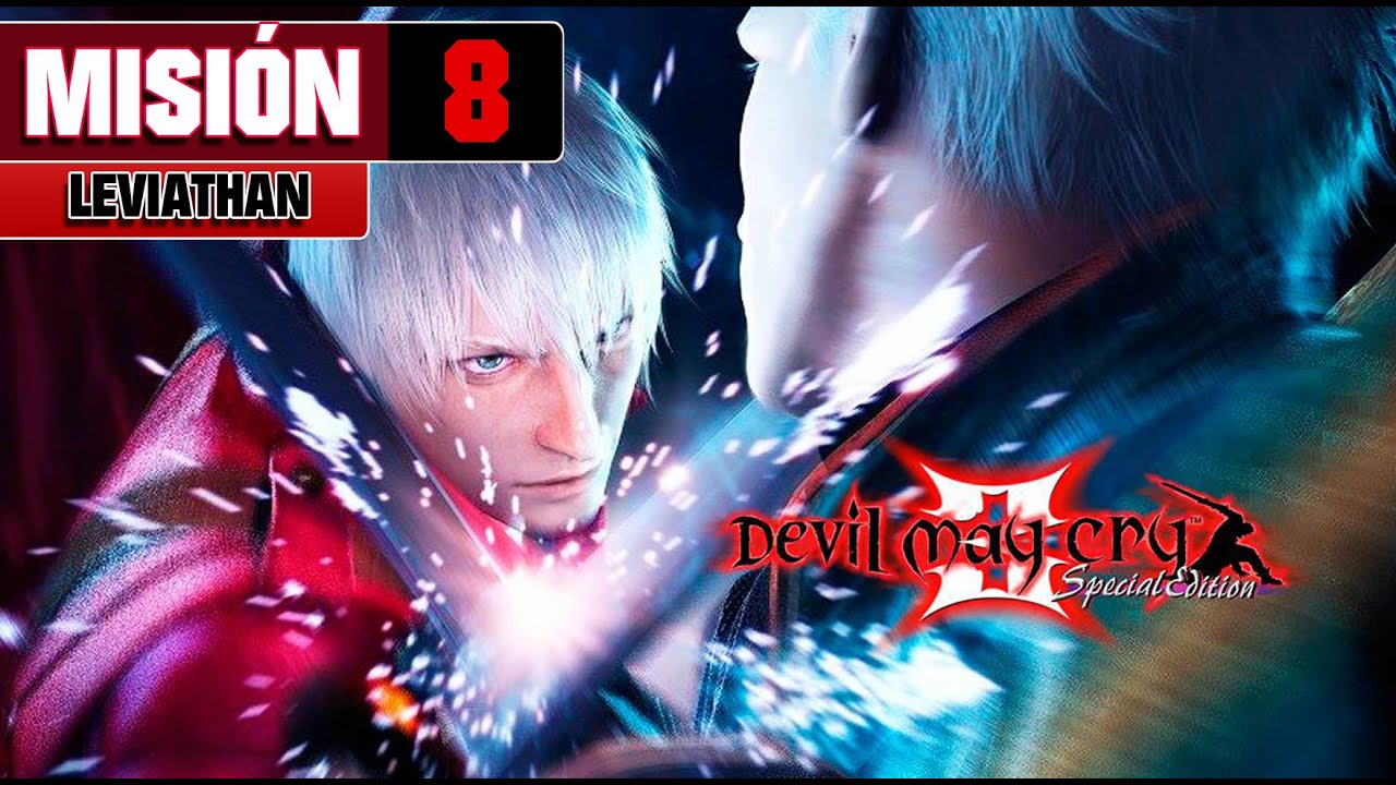 DEVIL MAY CRY 3 🕹️ Misión 8 [Walkthrough Español] - Boss Leviathan - YouTube