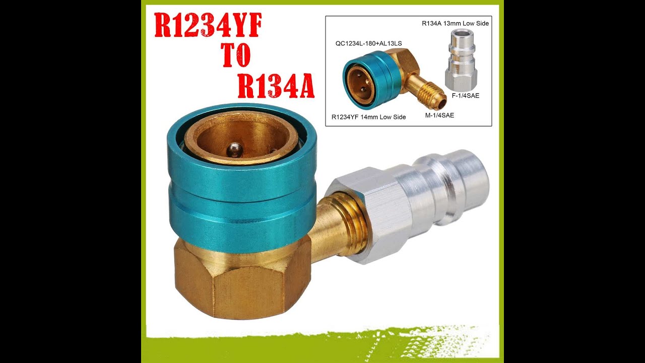 How to add R134A to a R1234yf system 2020 Nissan Altima - YouTube