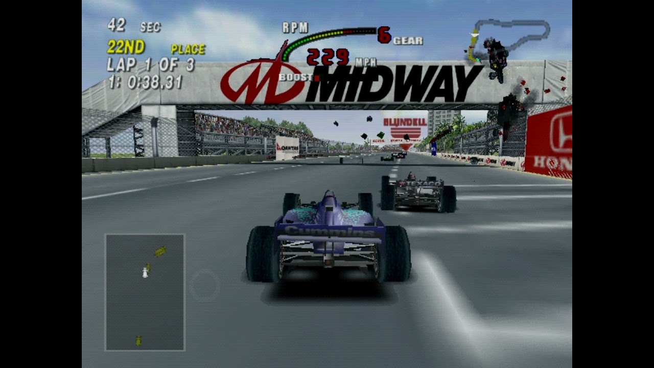 CART Fury Championship Racing - Surfers Paradise - PS2 Gameplay [HD ...