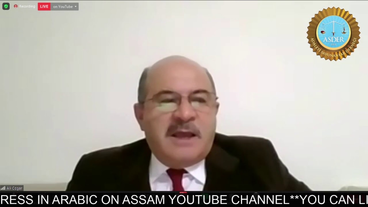 ASSAM Strategy and Security Expert Ali COSAR 4th Congress Presentation ...