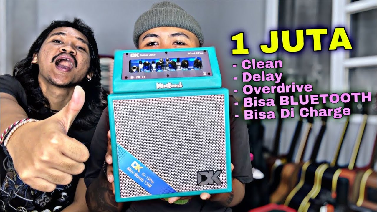 Ampli Gitar Listrik Mini Portable Murah Cuma 1 Juta! Review Ampli DK IG ...