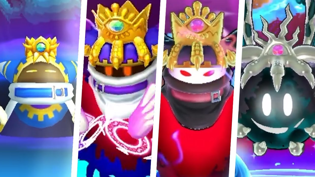Kirby Series - All Magolor Battles (Wii & Switch Versions) - YouTube