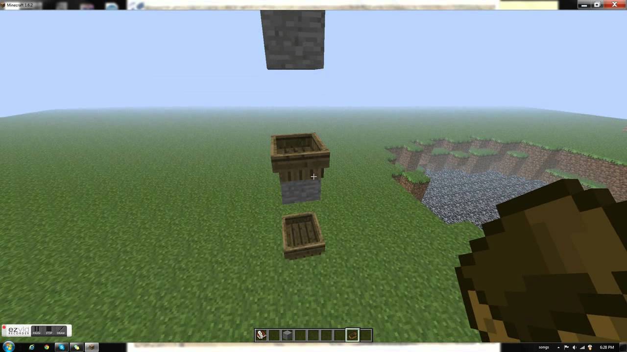 minecraft boat stacking tutorial in vanilla no mc-edit - YouTube
