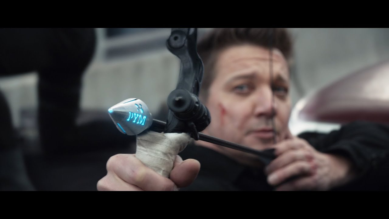 Hawkeye uses Pym Arrow | Hawkeye - YouTube
