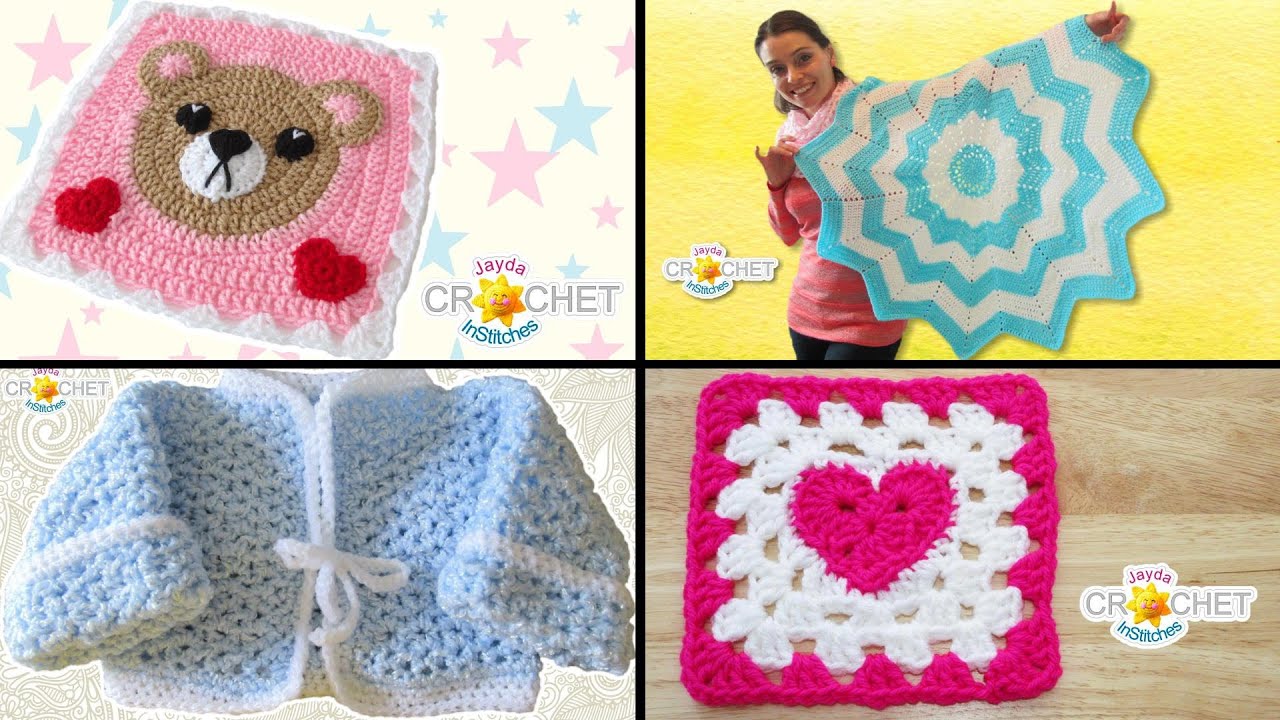 Crochet For Baby Jayda InStitches Playlist Walkthrough - YouTube
