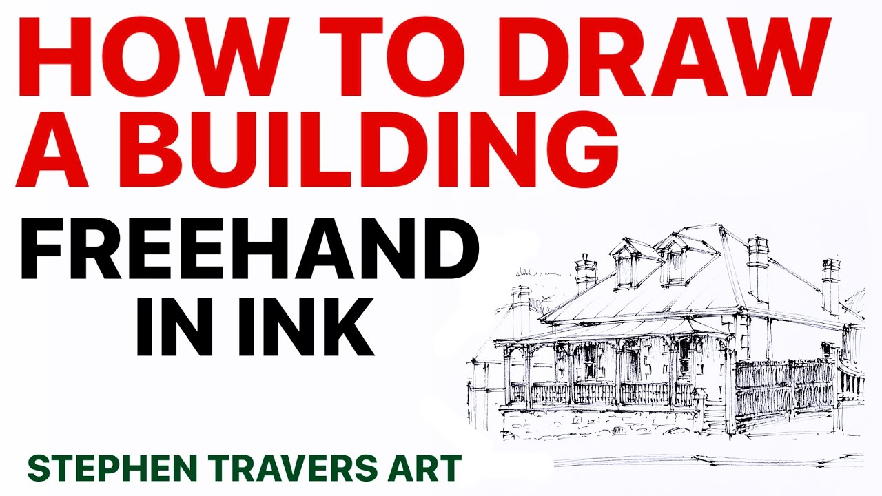 Freehand Ink Drawing Tips & Demo - YouTube