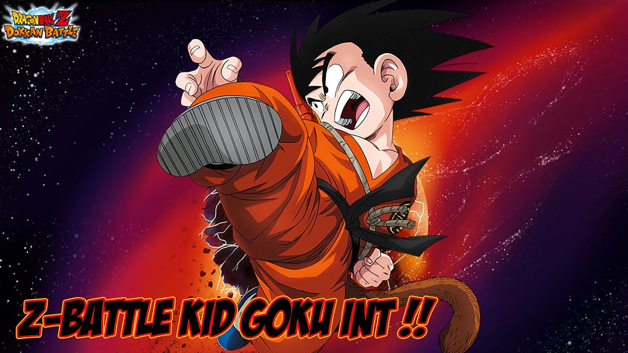 DOKKAN BATTLE : Z-BATTLE KID GOKU INT ! - YouTube