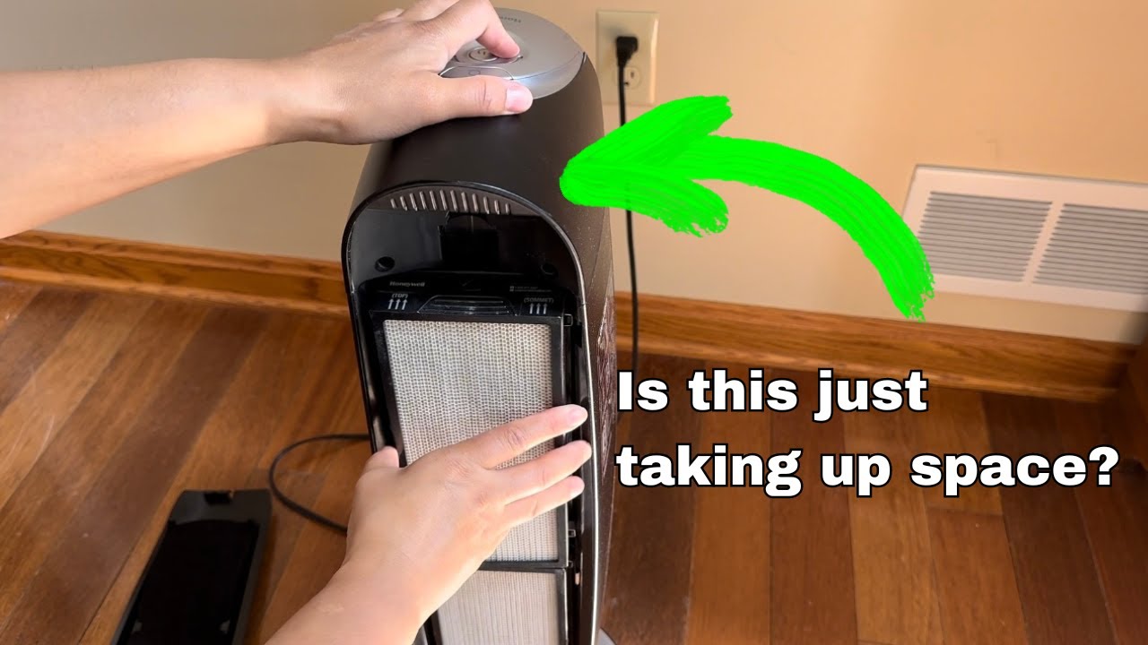 Honeywell HFD-120-Q QuietClean Air Purifier - Walk Through and ...