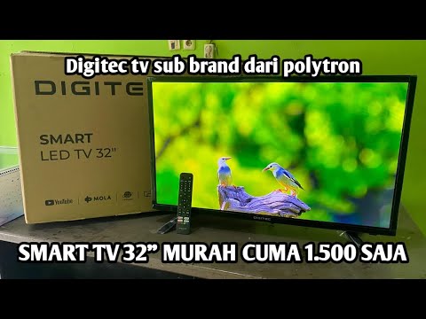 TV SMART MURAH DIGITEC BUATAN POLYTRON KUALITAS GIMANA❗