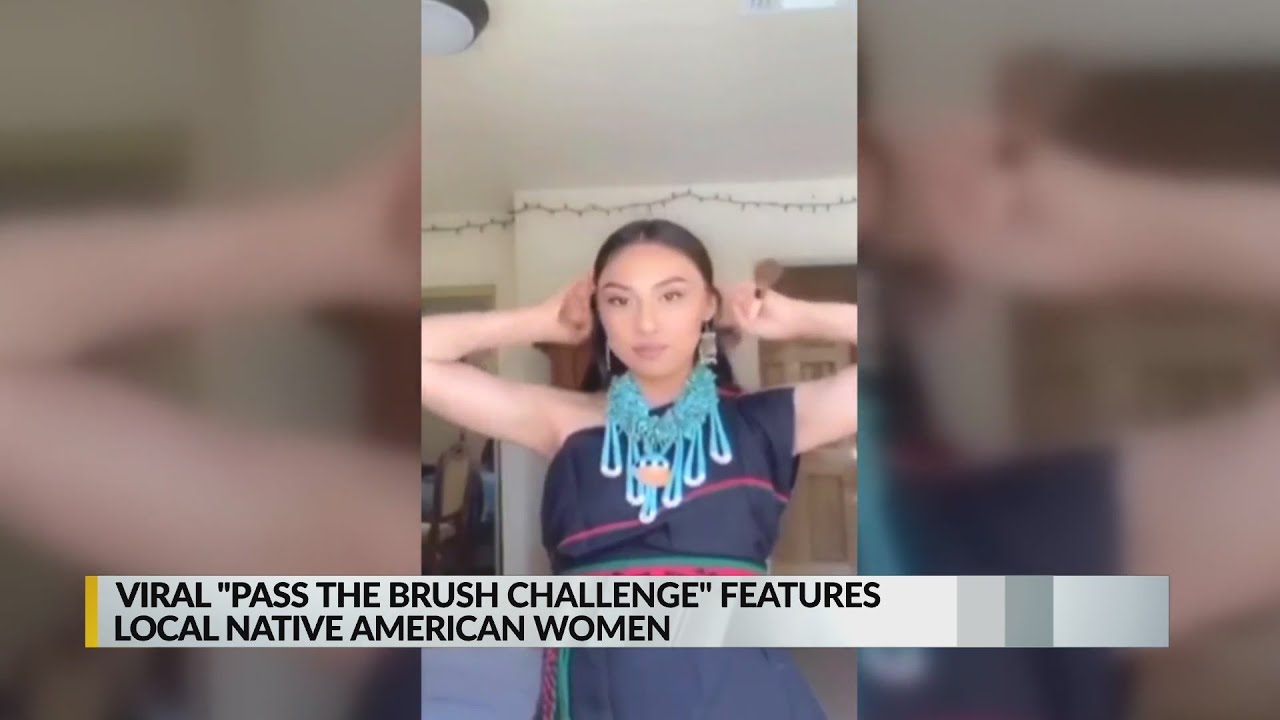 Social media challenge showcases Native American culture - YouTube