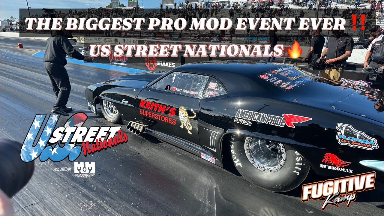 U.S. Street Nationals Mini Vlog and Outlaw Pro Mod Elimination Coverage ...