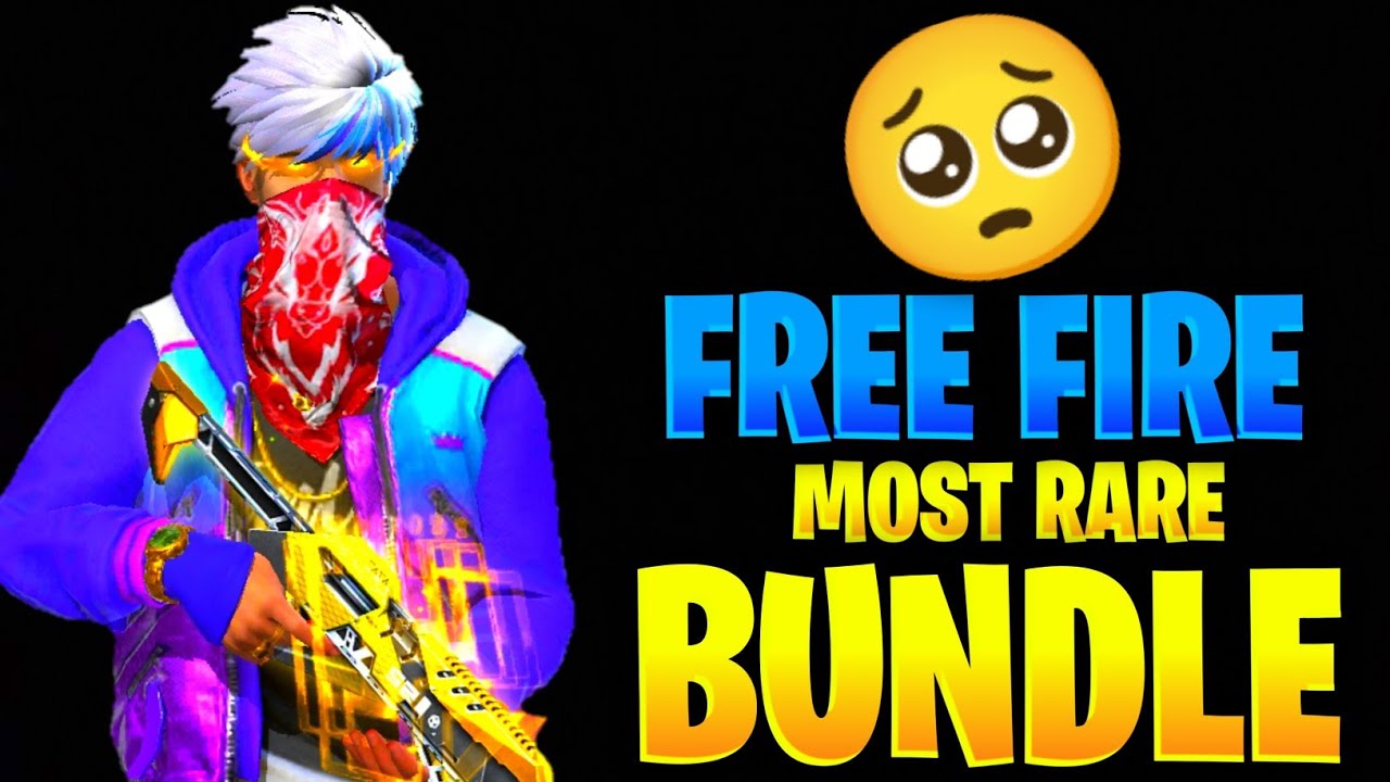 Free fire Most Rare bundle and Rarest Then skull hunter bundle also ...