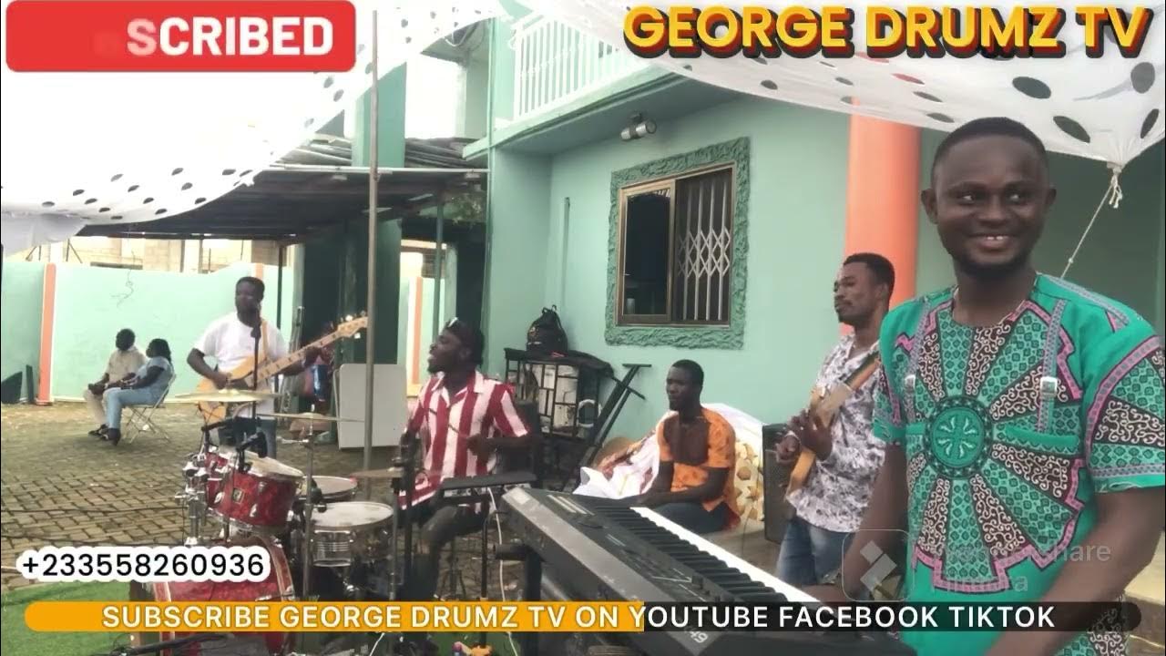 OFori Amponsah Song Cinerala Live Band Performance With Diwomere Band - YouTube