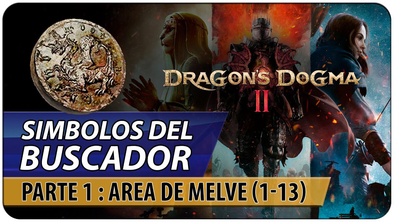 Símbolos del buscador Área de Melve (Tokens 01-13) Dragon's Dogma 2 ...