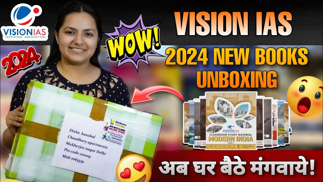 Vision IAS Notes 📚Unboxing with Prices 🔥 - YouTube