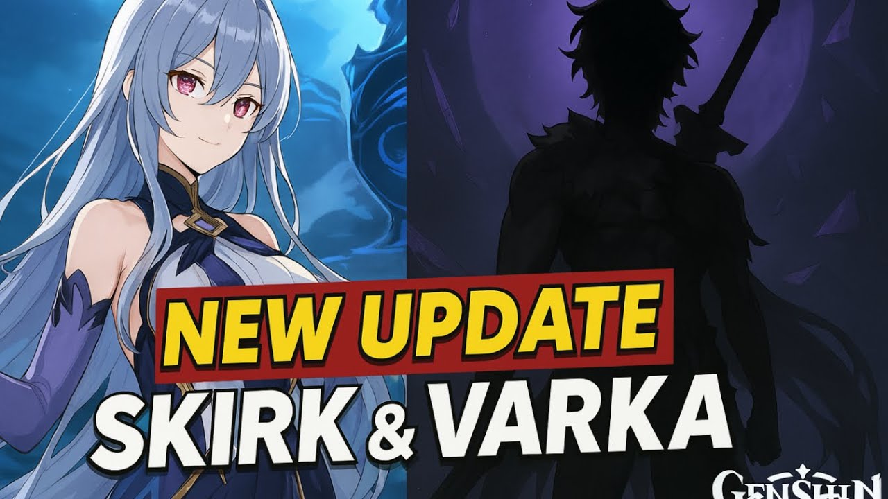 BREAKING - Skirk’s Splash Art Revealed - Varka Finally Appears in 5.6 ...