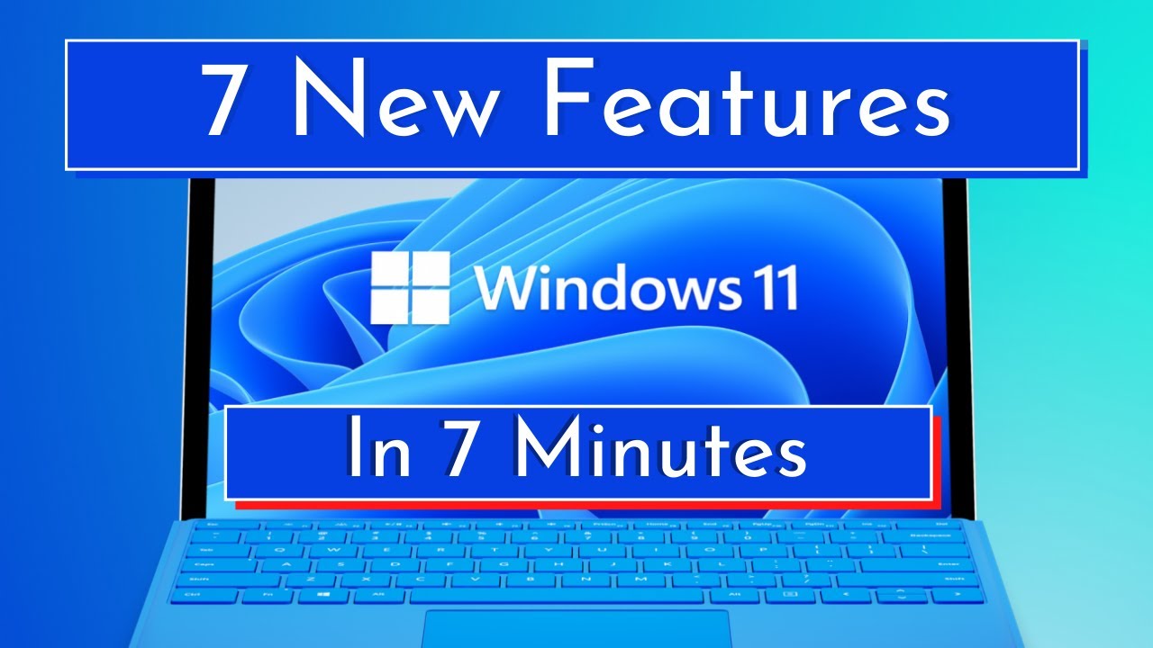 Windows 11 - 7 New Features | Android Apps on Windows 11 !! | Windows ...