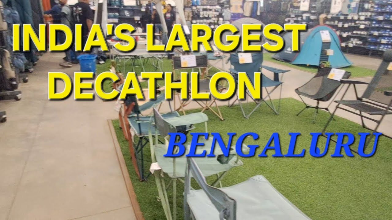 India's Largest DECATHLON || Bengaluru - YouTube