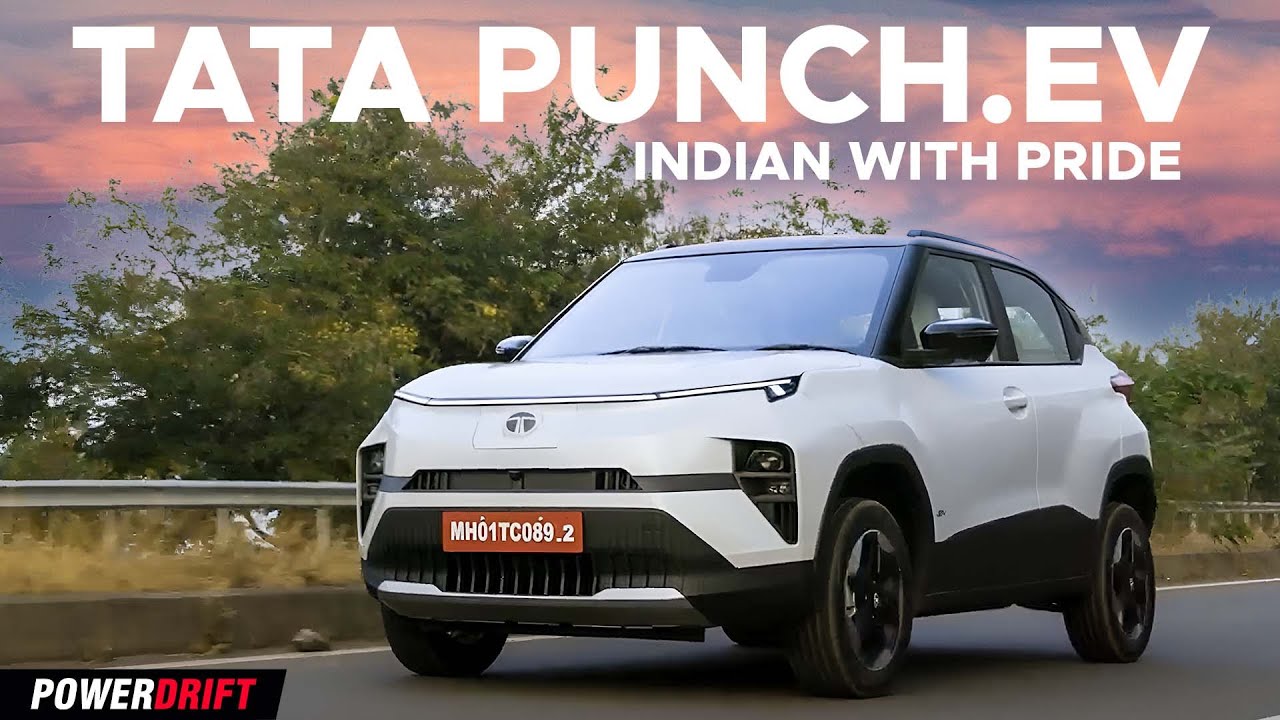 Tata Punch EV - Perfect First EV? | First Drive | PowerDrive - YouTube