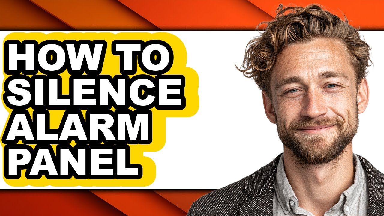 How to Silence Alarm Panel (only Way) - YouTube