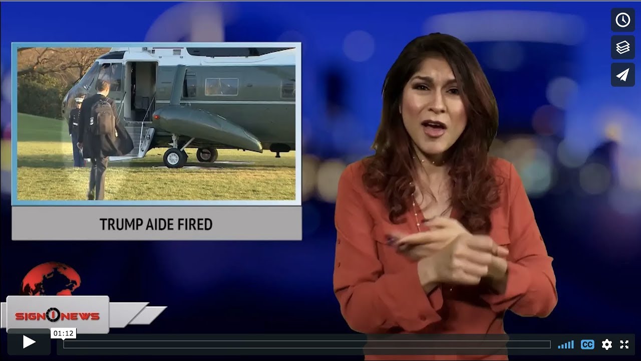 Trump aide fired (ASL - 3.13.18) - YouTube