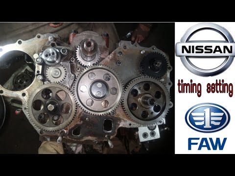 easy way to set engine timing |FAW | nissan | urdu-hindi - YouTube