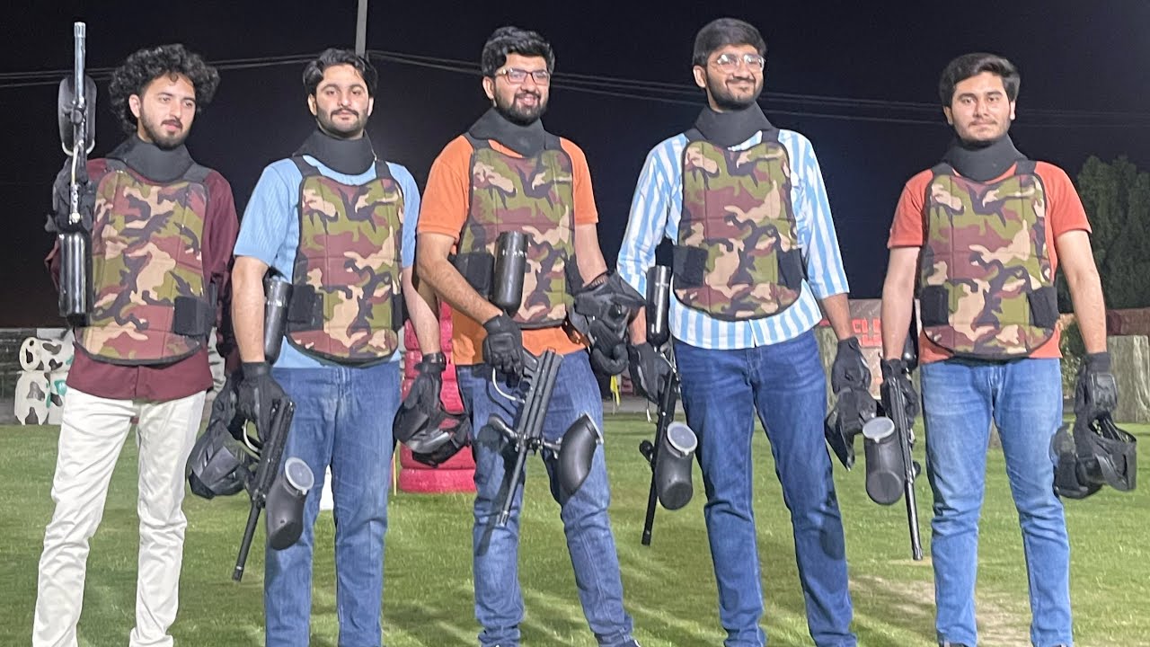 Winner Team | Battlefield PaintBall | PaintBall Fight | PaintBall game ...