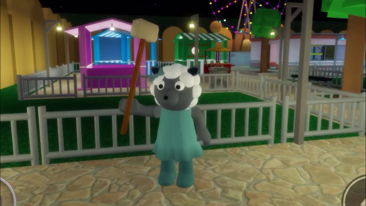 PIGGY SHEEPY UNINFECTED JUMPSCARE! - YouTube