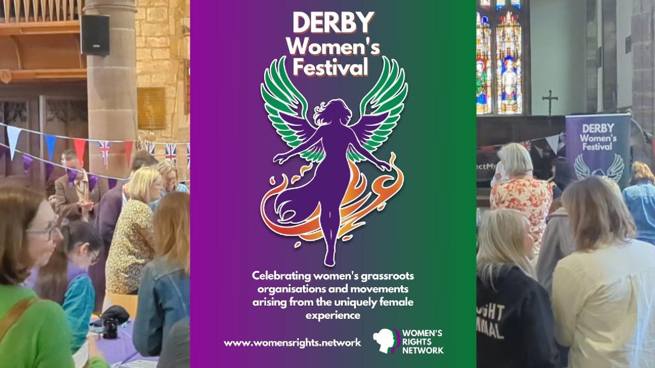 Womens Rights Protest Song Derby - YouTube