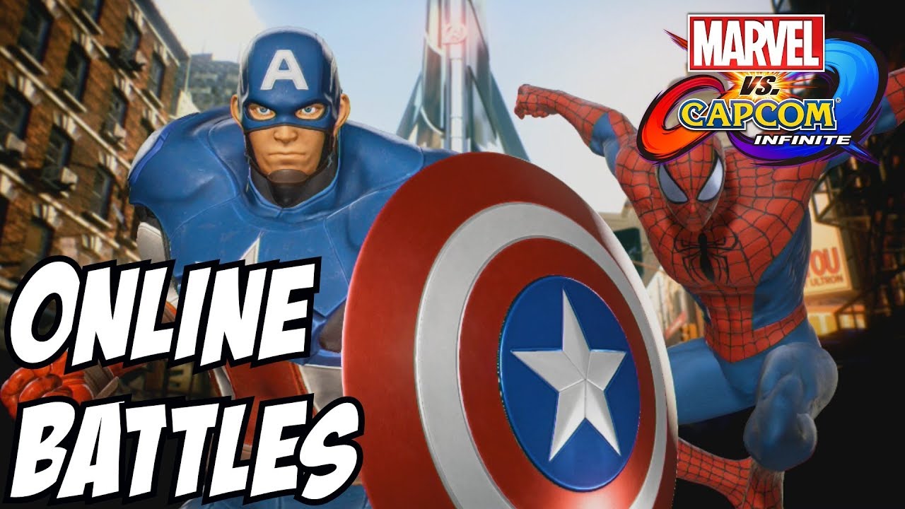 Marvel vs Capcom Infinite – Spider Man and Captain America online - YouTube