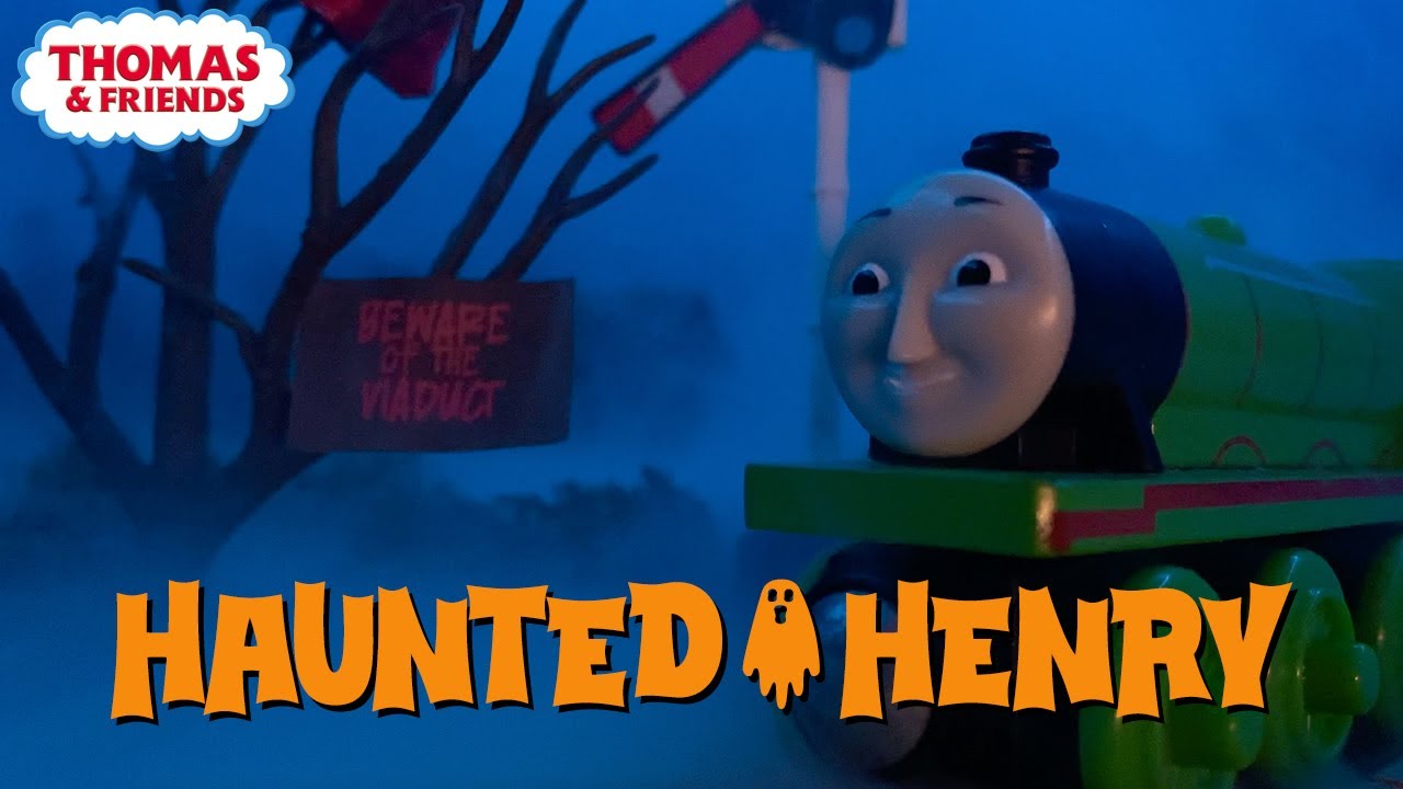 Haunted Henry (Wooden Railway Remake) | Halloween 2023 - YouTube